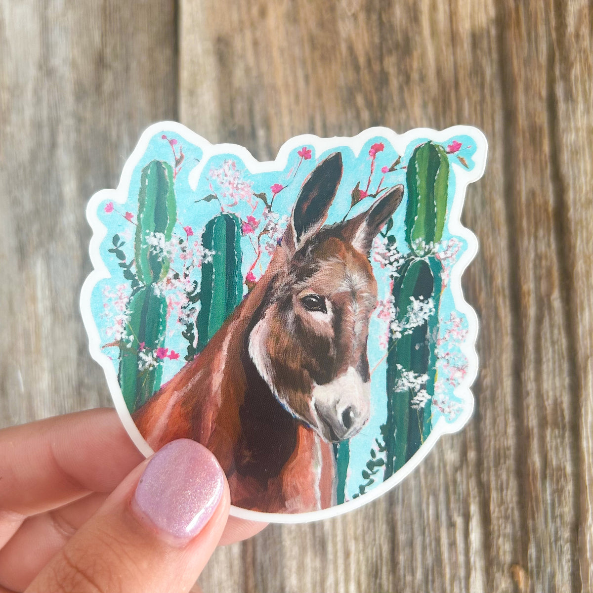 Burro Sticker – ART BY BIANKA